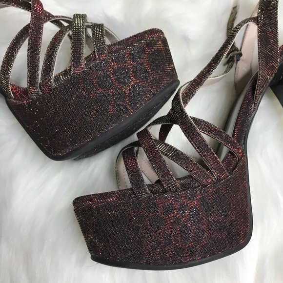 Chinese Laundry | Shoes | Euc Sexy Chinese Laundry Sparkly Heels 75m ...